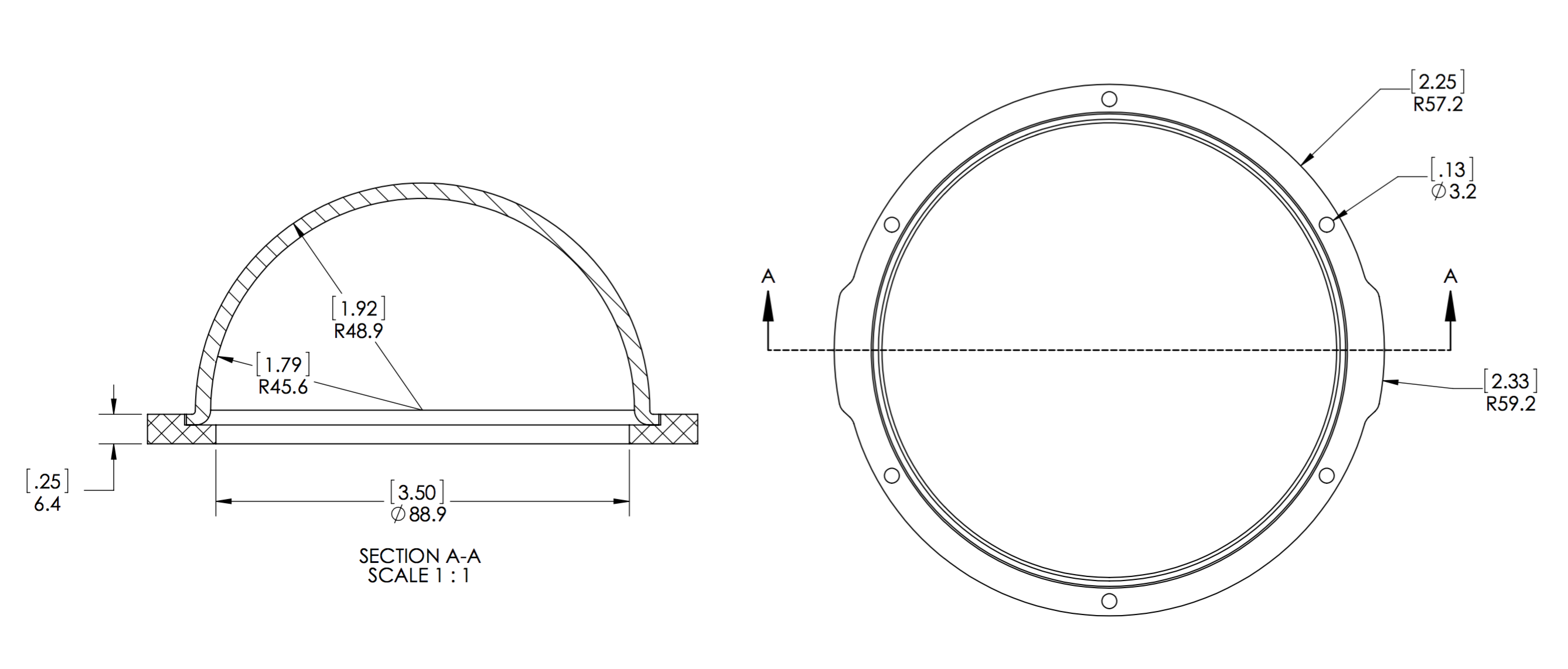 Dome Construction Drawing