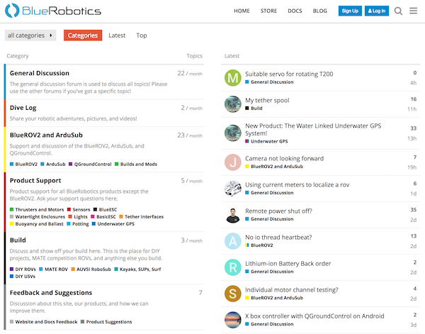 Blue Robotics - ROV and Marine Robotics Systems and Components